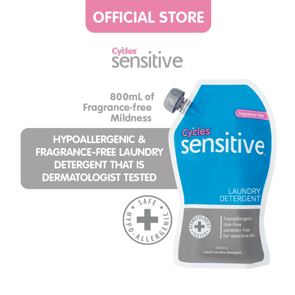 Cycles Baby Laundry Powder - Liquid Detergent for Baby Clothes