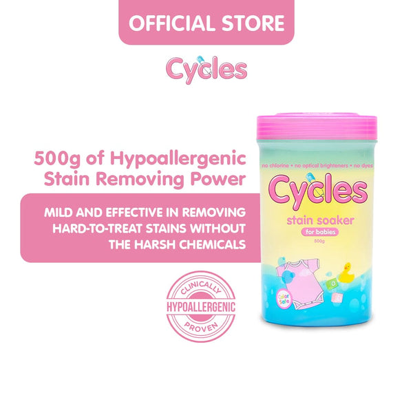 Cycles Baby Laundry Powder - Liquid Detergent for Baby Clothes