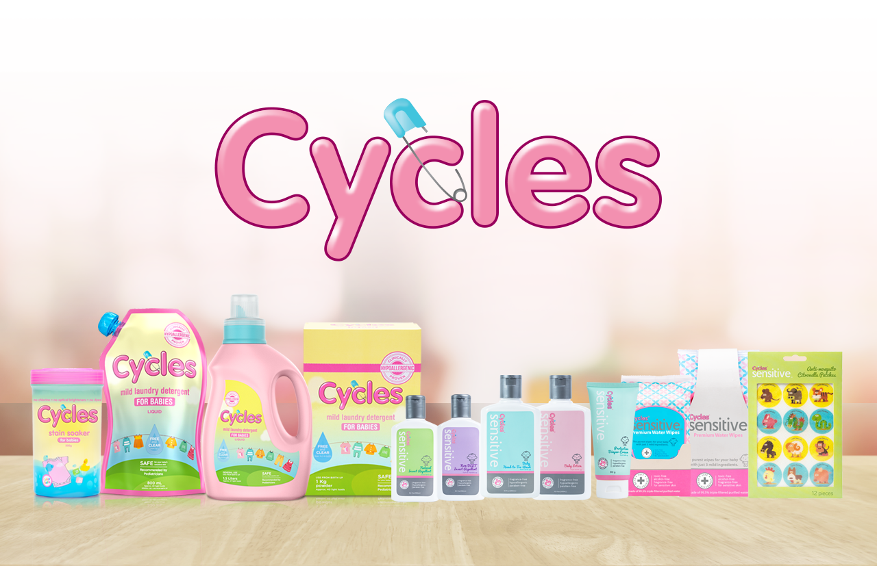 Cycles Mild Baby Laundry Liquid Detergent 1.5L Bottle - Cyclesbaby.com